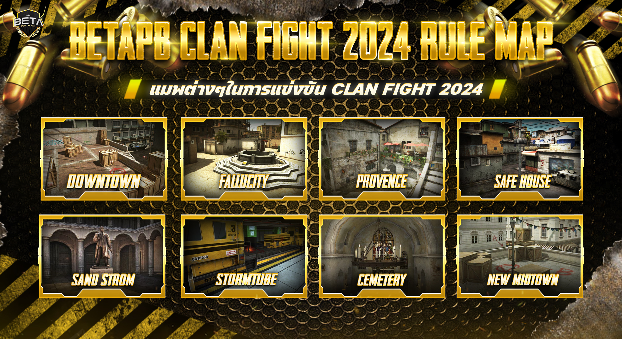 BETAPB CLAN FIGHT - Challonge